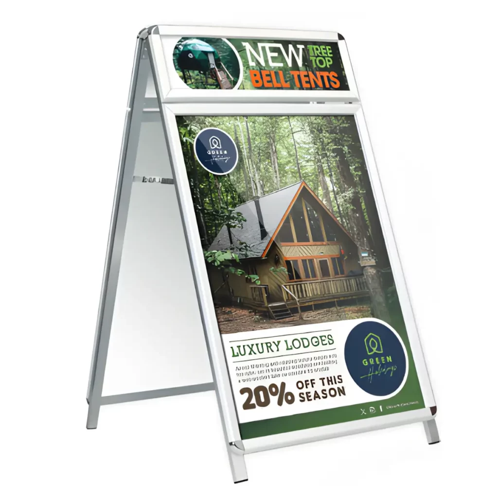 A-Master Plus - The Extended A1 Poster Display with Extra Snapframe ...